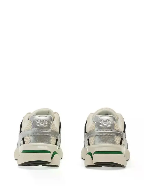 Under Armour Sola Metallic-effect Panelled Lace-up Sneakers