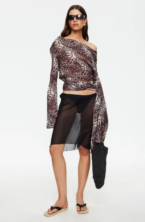 Lioness Daze Cowl Neck Crop Top