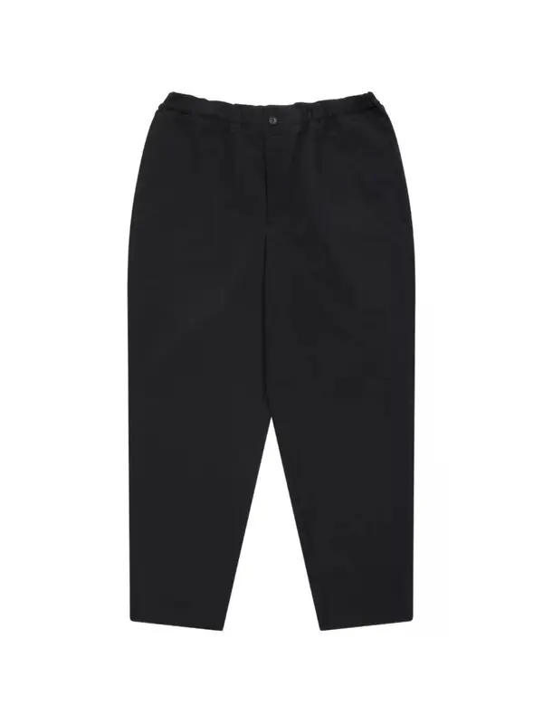 Comme Des Garçons Elasticated-waistband Tapered Trousers