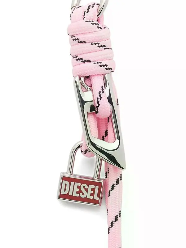 DIESEL® Logo-plaque Keyring