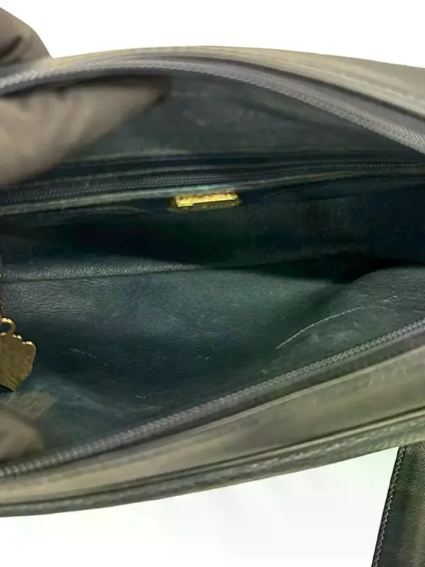 Gucci Leather Interlocking G Crossbody Bag