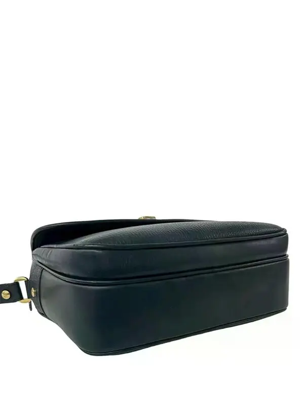 Gucci Leather Interlocking G Crossbody Bag
