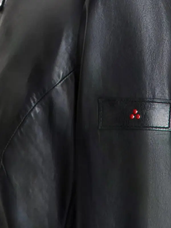 Peuterey Lover 07 Zip-up Leather Jacket - Black