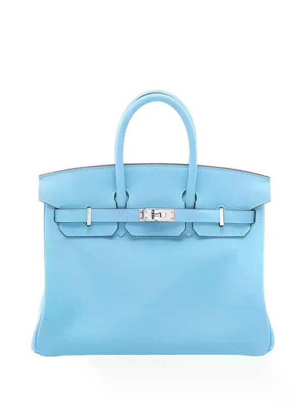 Hermès 2024 Veau Swift Birkin 25 Handbag - Blue