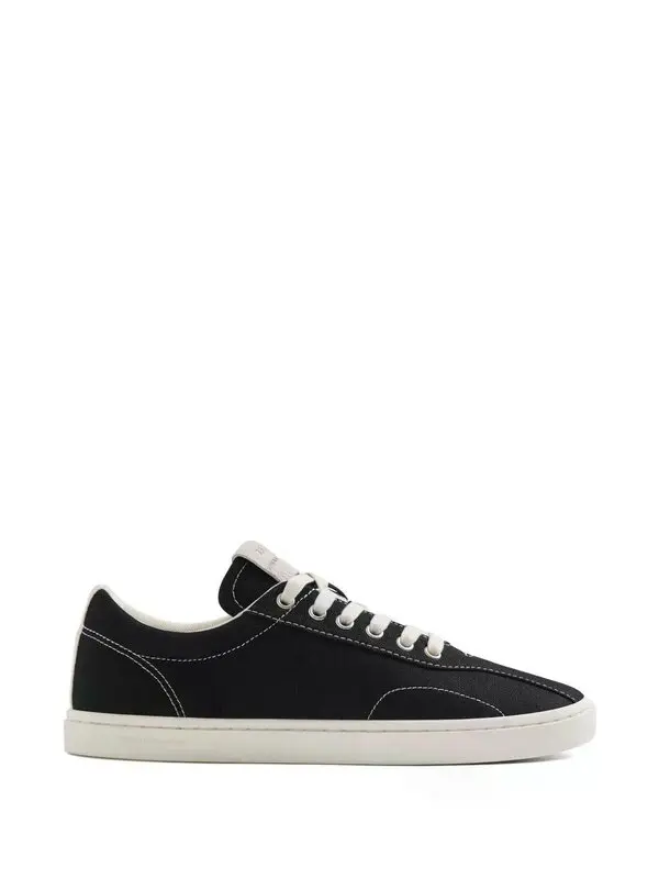 S.W.C STEPNEY WORKERS CLUB Surma Canvas Sneakers - Black