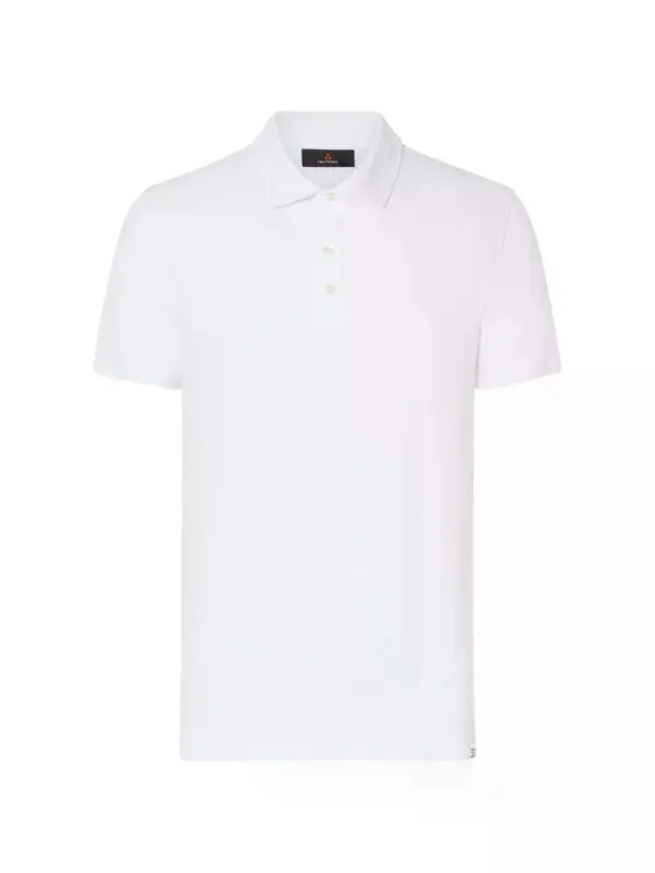 Peuterey Marea Logo-patch Polo Shirt - White