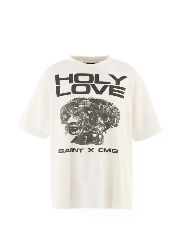 SAINT MXXXXXX X Kosuke Kawamura Short-sleeve T-shirt - White