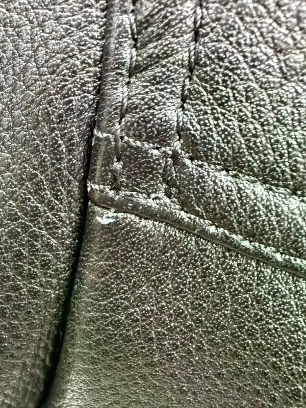 Mr P. Zipped Grained-leather Jacket
