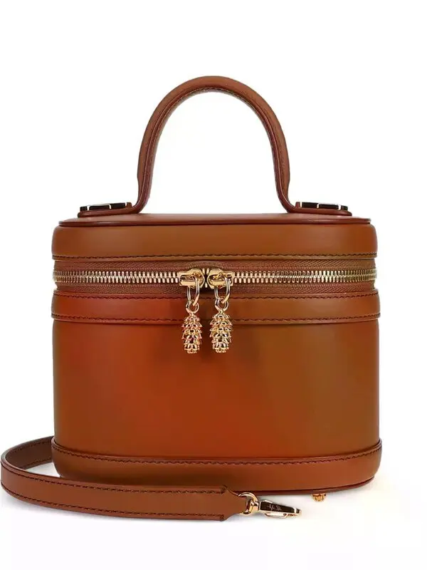 Tyler Ellis Small Victoria Leather Tote - Brown