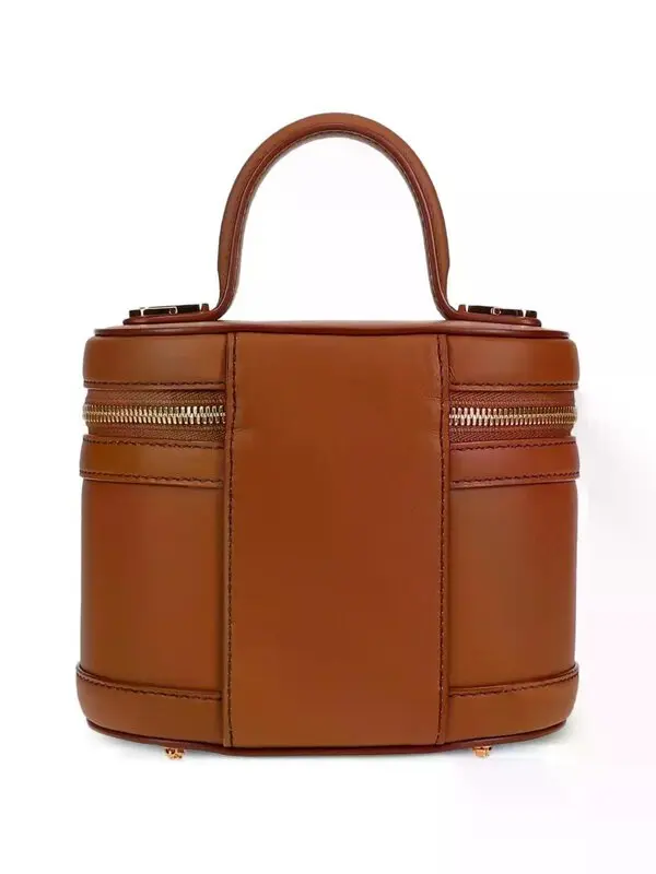 Tyler Ellis Small Victoria Leather Tote - Brown