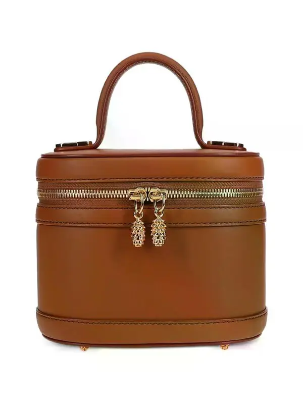 Tyler Ellis Small Victoria Leather Tote - Brown
