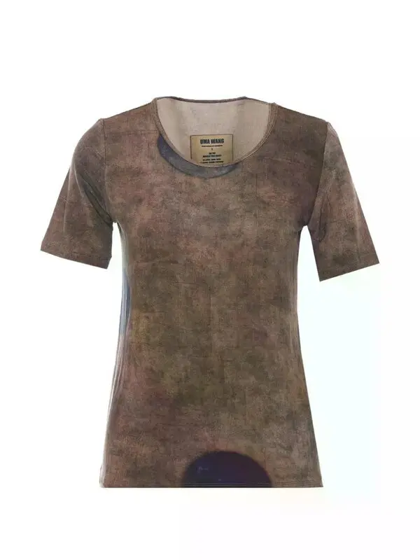 UMA WANG Short-sleeve T-shirt - Brown