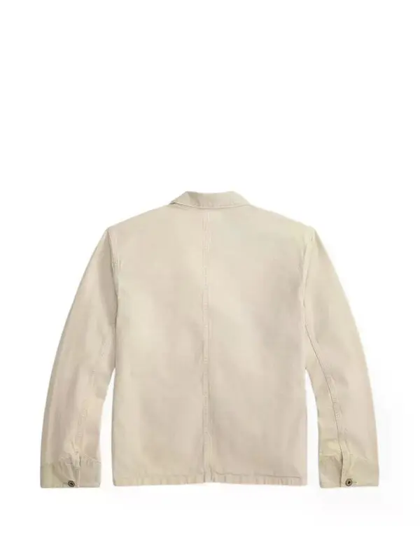Ralph Lauren Corduroy Trimmed Selvedge Jacket - Neutrals