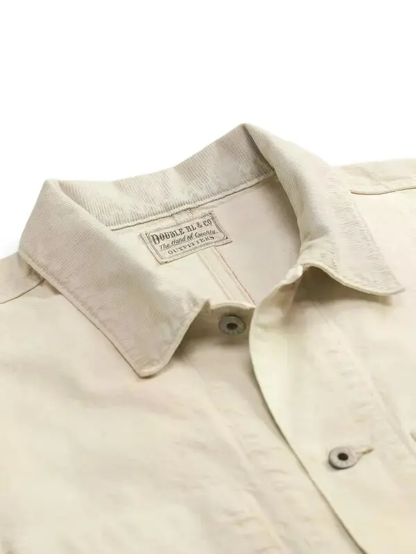 Ralph Lauren Corduroy Trimmed Selvedge Jacket - Neutrals