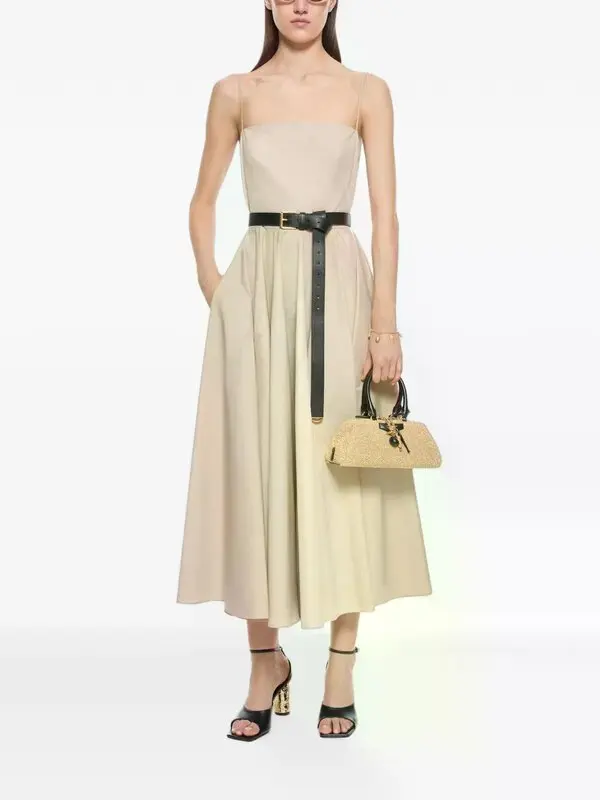 Givenchy Pleated Midi Dress