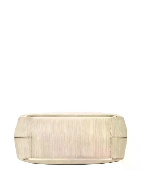 LOUIS VUITTON 2005-2010 Epi Passy Pm Handbag - White