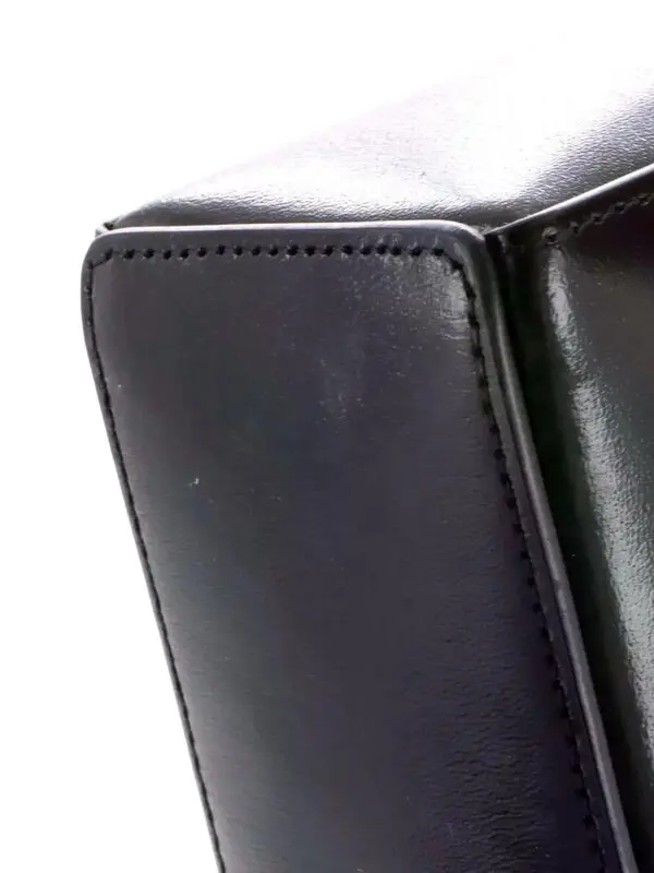 Givenchy Cut Out Leather Mini Crossbody Bag - Black