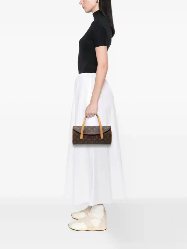 LOUIS VUITTON 2002 Monogram Sonatine Handbag