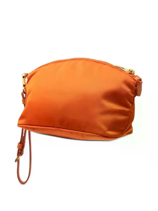 Prada 2000-2013 Tessuto Pouch - Orange
