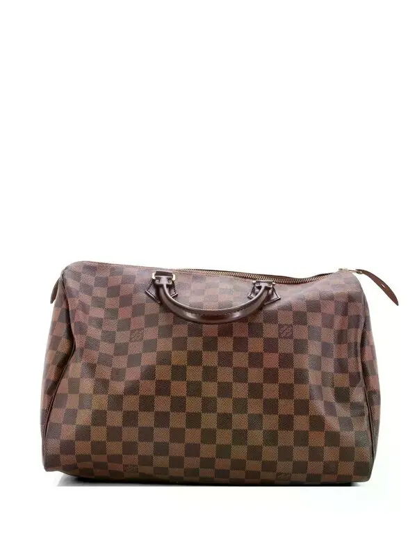 LOUIS VUITTON Speedy Handbag Damier 35 Satchel