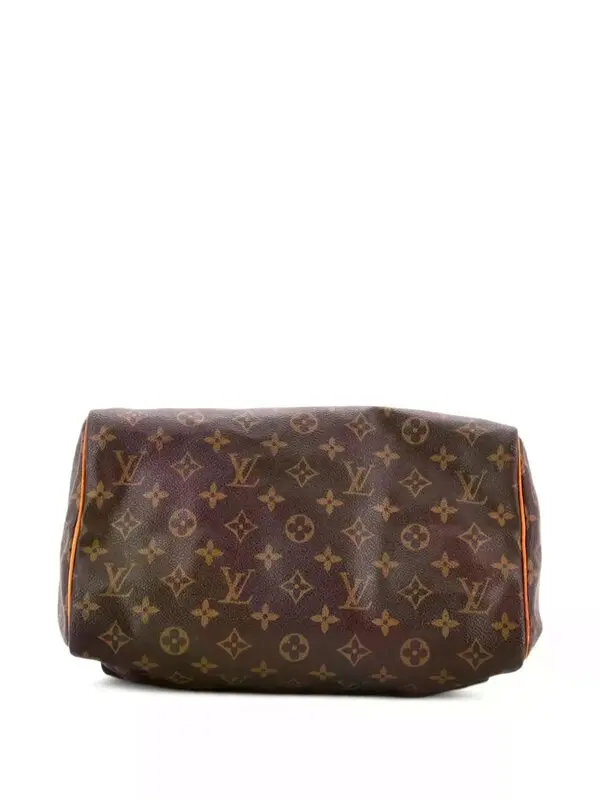 LOUIS VUITTON Speedy 30 Handbag Monogram Canvas Satchel