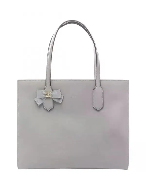 Gucci 2016-2026 Leather Gg Ribbon Satchel