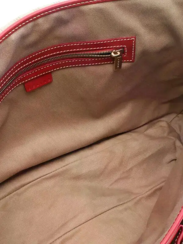 Celine 20th Century Macadam Coated Canvas Crossbody Bag