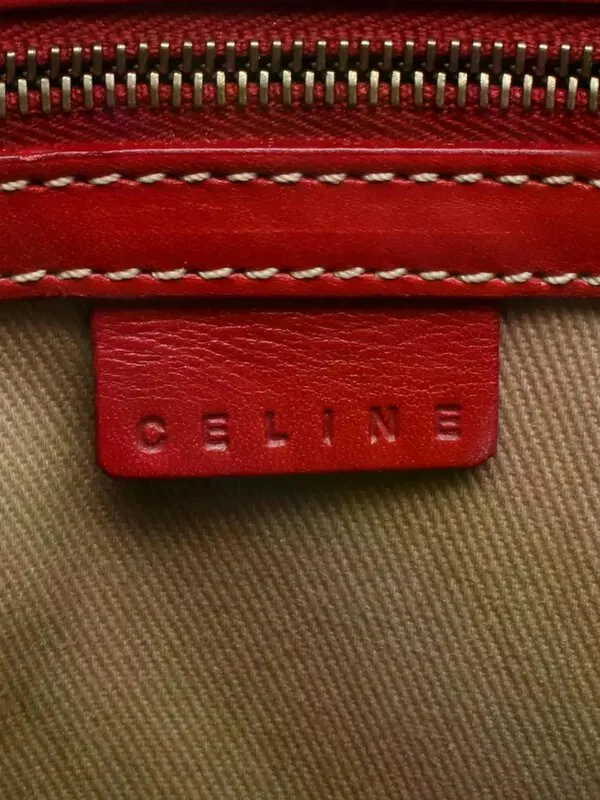 Celine 20th Century Macadam Coated Canvas Crossbody Bag