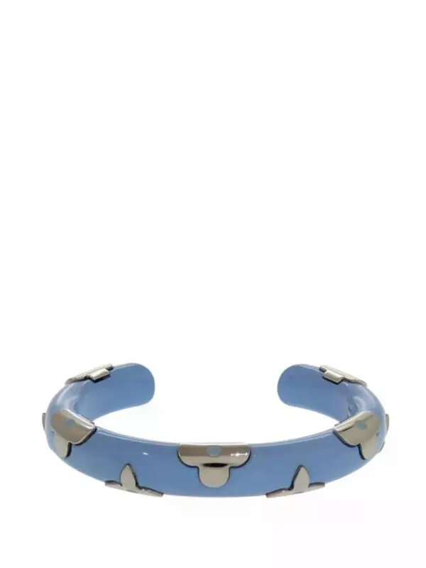 LOUIS VUITTON 2018 Daily Monogram Cuff Bracelet - Blue