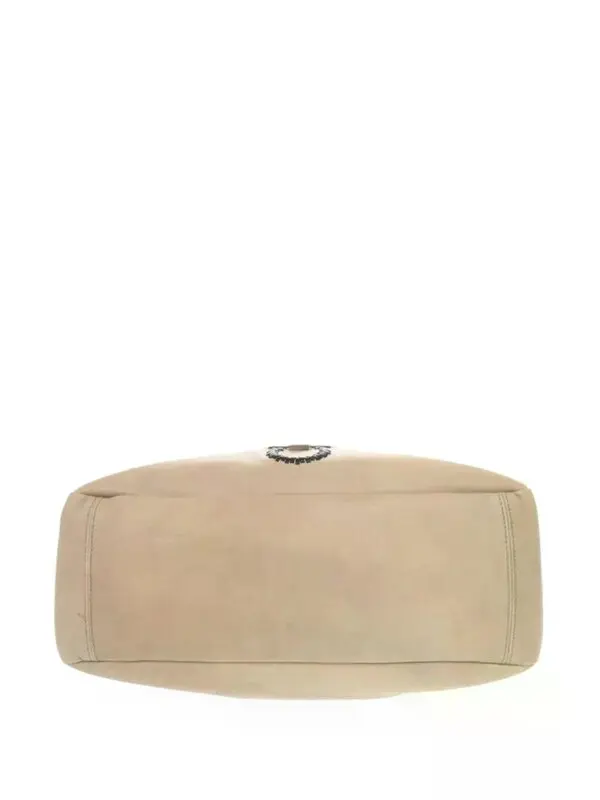 FERRAGAMO Leather Gancini Tote Bag