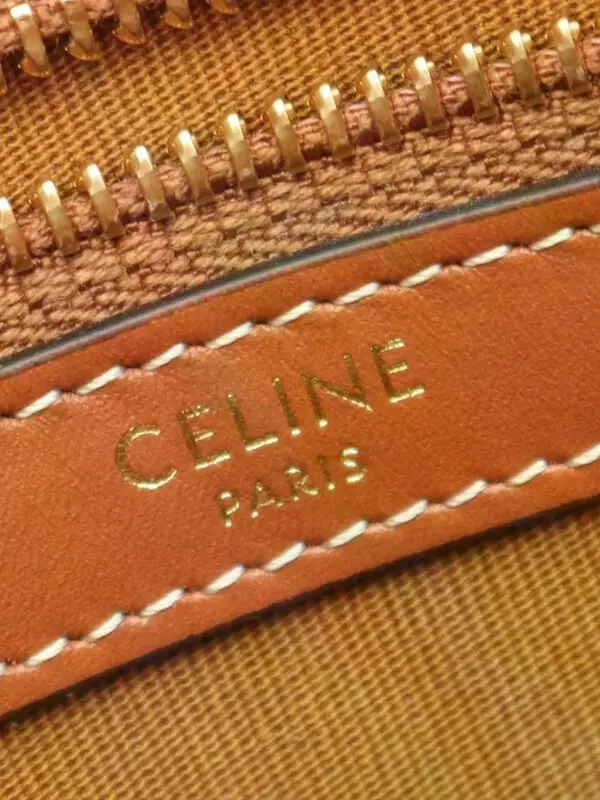 Celine 2021-2026 Triomphe Coated Canvas Horizontal Cabas Tote Bag