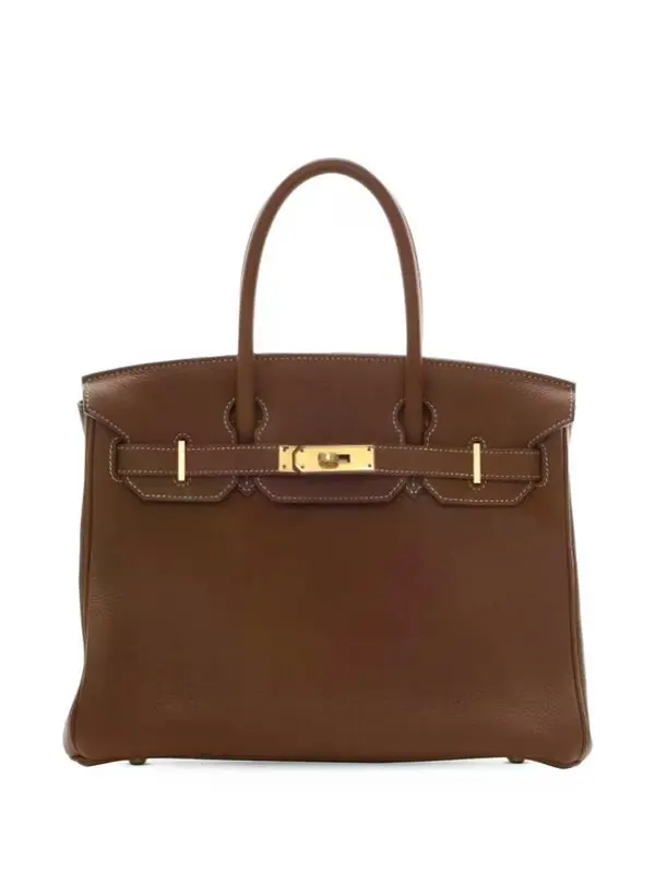 Hermès 2016 Togo Birkin Retourne 30 Handbag - Brown
