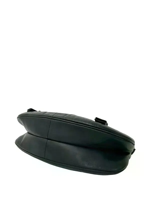 Dior 2000-2010 Smooth Calfskin Street Chic Shoulder Bag - Black