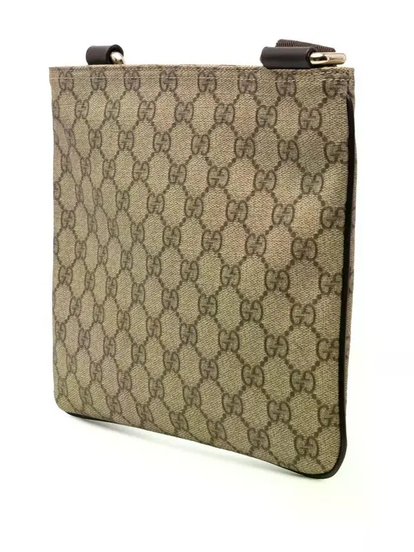 Gucci Gg Supreme Crossbody Bag - Neutrals