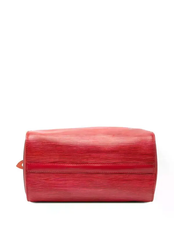 LOUIS VUITTON 1994 Epi Speedy 30 Boston Bag - Red