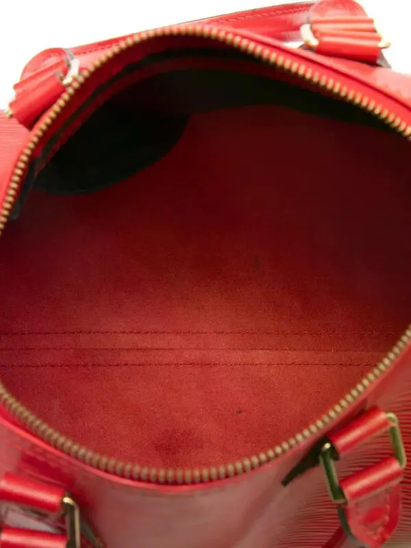 LOUIS VUITTON 1994 Epi Speedy 30 Boston Bag - Red
