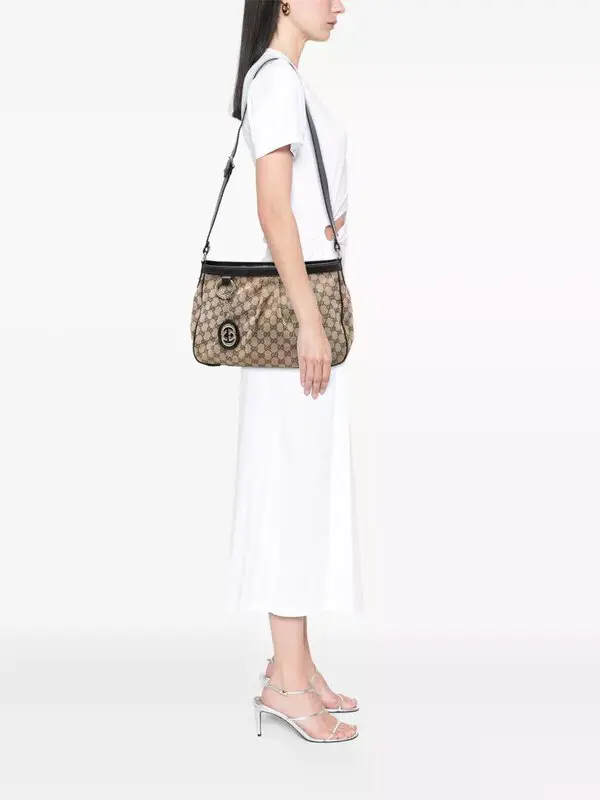 Gucci Gg Canvas Sukey Crossbody Bag