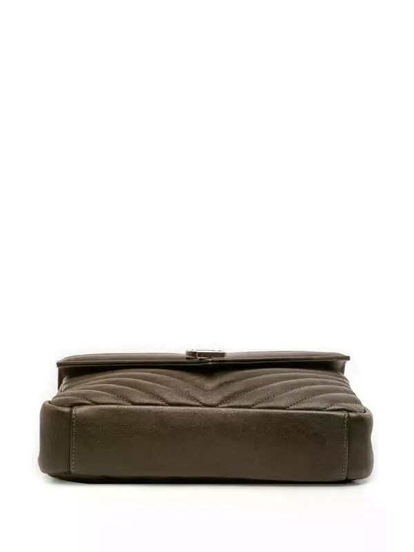 Saint Laurent 2017 Medium College Satchel - Brown