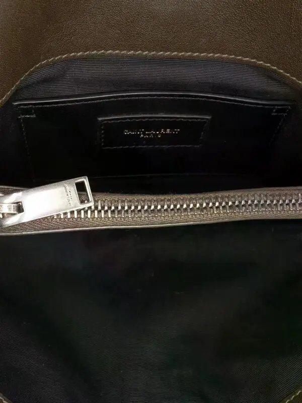Saint Laurent 2017 Medium College Satchel - Brown