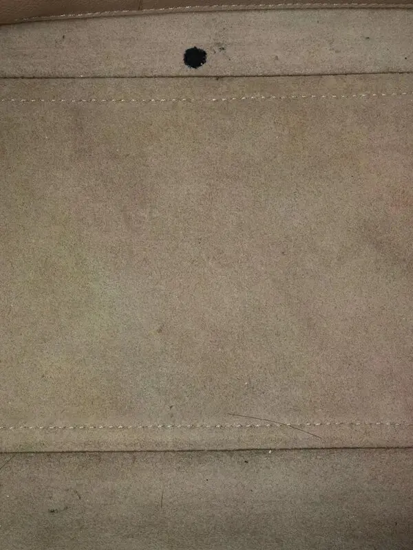 Celine 2017 Mini Grained Calfskin Belt Satchel - Neutrals