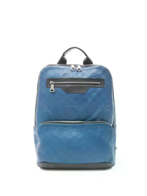 LOUIS VUITTON 2018 Damier Infini Avenue Backpack - Blue