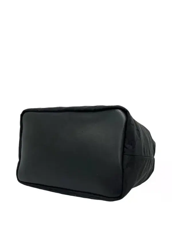Gucci Gg Nylon Bamboo Shoulder Bag