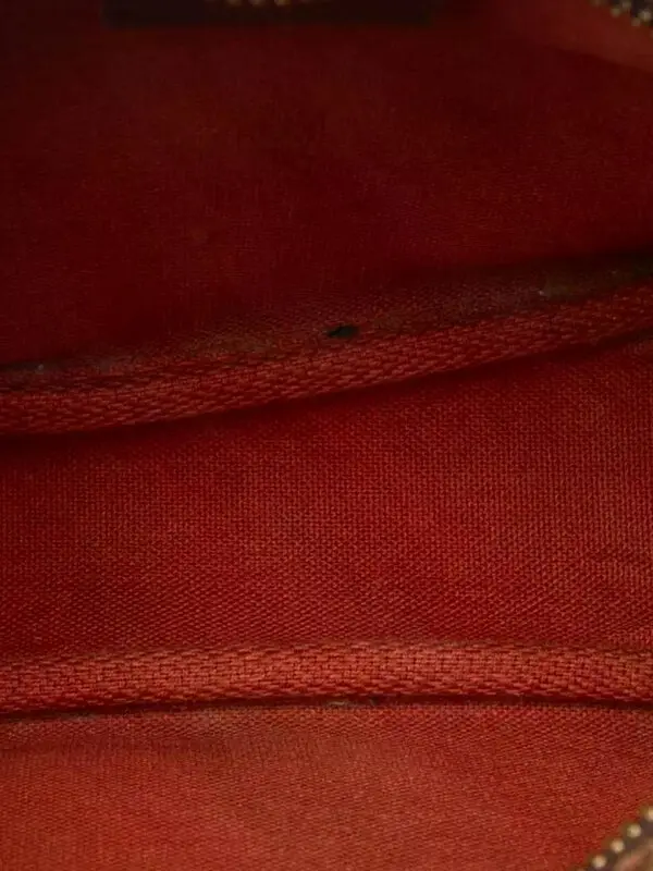 LOUIS VUITTON 2004 Damier Ebene Trousse Pochette Handbag