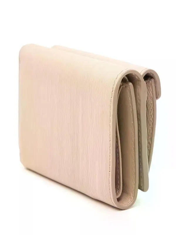 Prada 2010-2026 Vitello Move Trifold Wallet Small Wallets