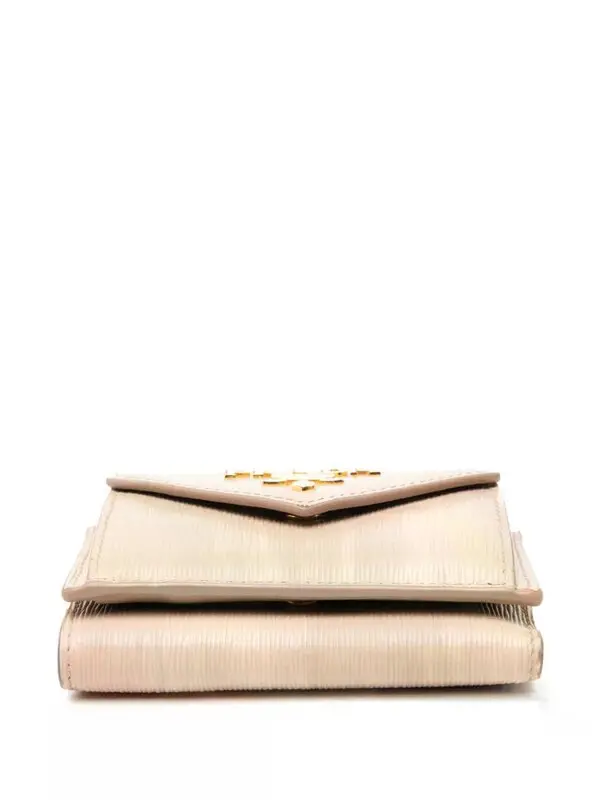 Prada 2010-2026 Vitello Move Trifold Wallet Small Wallets