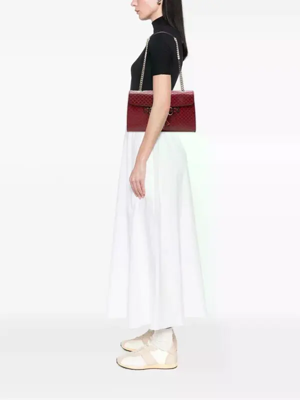 Gucci 2016-2025 Medium Microissima Emily Shoulder Bag - Red
