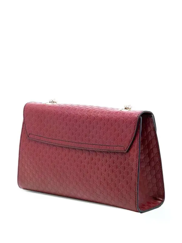 Gucci 2016-2025 Medium Microissima Emily Shoulder Bag - Red
