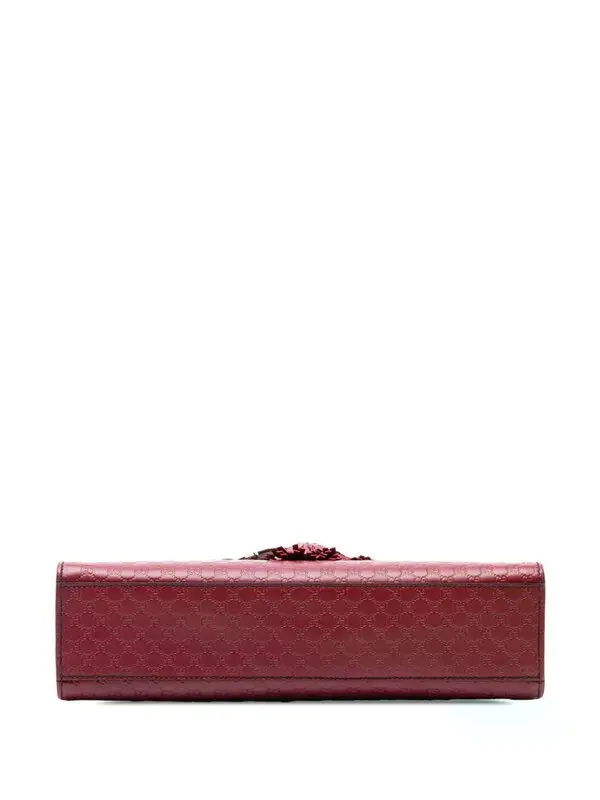 Gucci 2016-2025 Medium Microissima Emily Shoulder Bag - Red