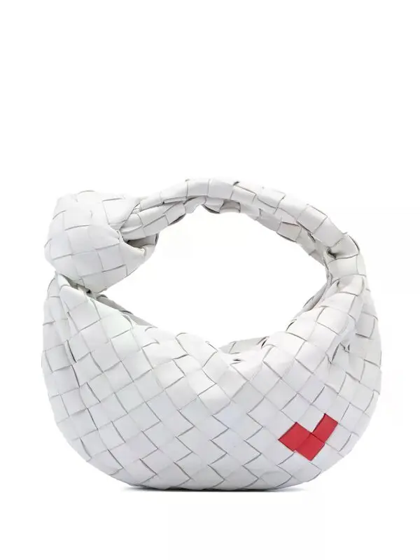 Bottega Veneta Mini Nappa Intrecciato Heart Jodie Hobo Bag