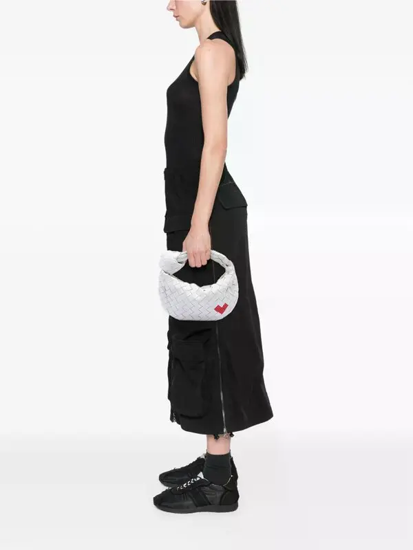 Bottega Veneta Mini Nappa Intrecciato Heart Jodie Hobo Bag